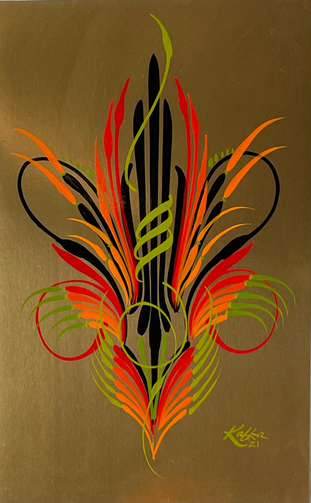 Small Plastisheen Panels by Steve Kafka - Gold 19 – SteveKafka.com