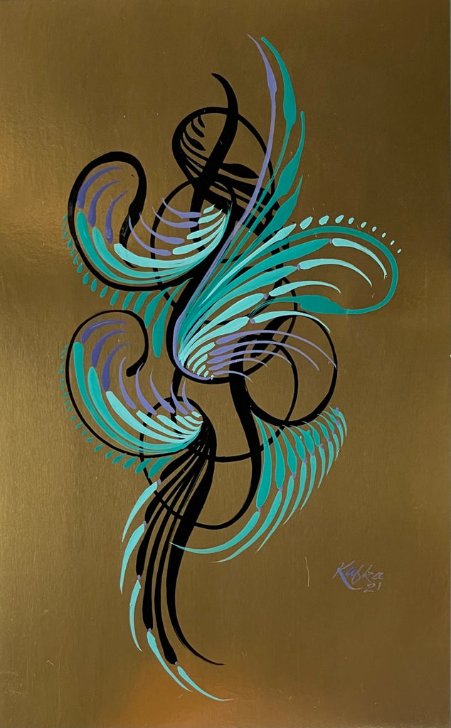 Small Plastisheen Panels by Steve Kafka - Gold 21 – SteveKafka.com